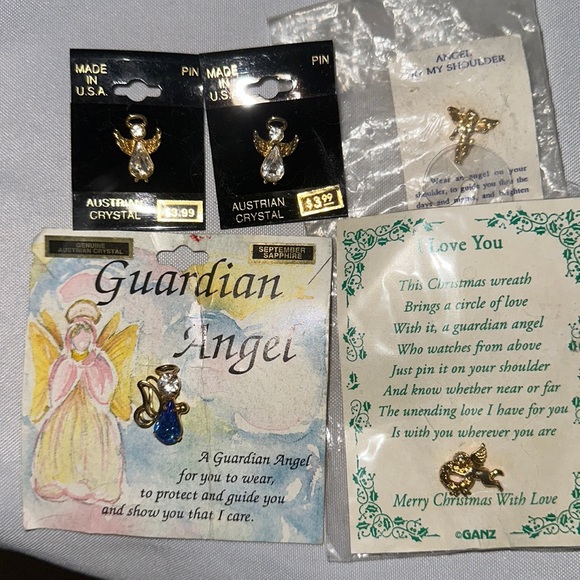 Jewelry | Vintage Angel Pins | Poshmark